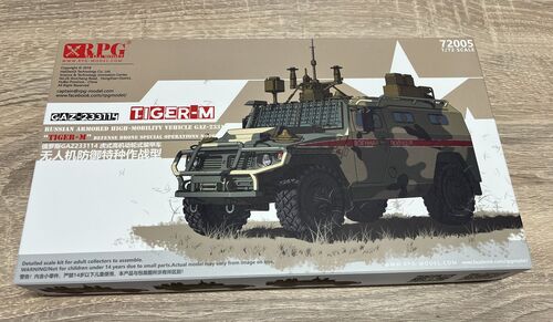 NEW! RPG-MODEL 72005-REKLAMACJA GAZ-233114 Tiger-M Defense Drone Special Operations Model-Uszkodzony! / Damaged!