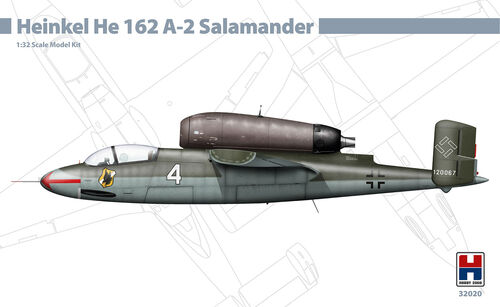 NEW! Hobby 2000 32020 Heinkel He 162 A-2 Salamander
