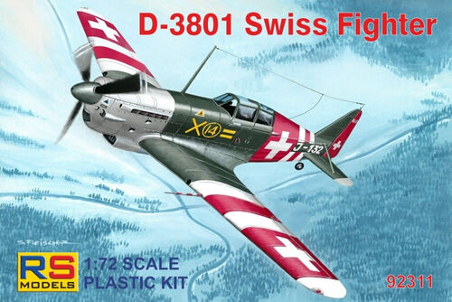 NEW! RS Models 92311 D-3801 Swiss Fighter