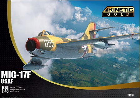 Kinetic 48169 Mikoyan-Gurevich MiG-17 F - USAF