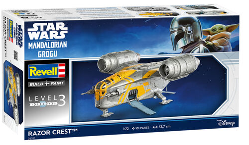 NEW! Revell 06747 Razor Crest Star Wars - The Mandalorian & Grogu Movie