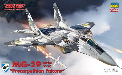 NEW! Armory Models Group 14710 MiG-29 Series 9-13 - 114th Brigade "Precarpathian Falcons"