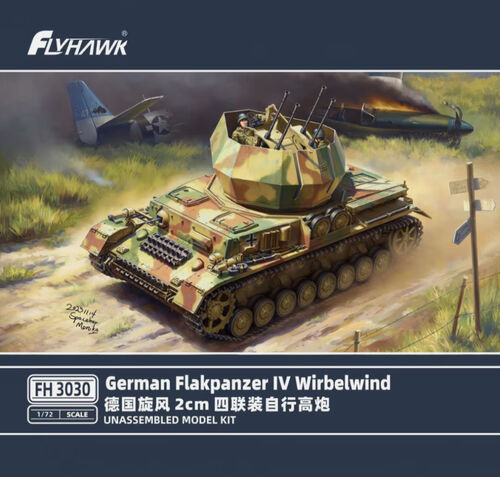 Flyhawk 3030 German WWII Flakpanzer IV Wirbelwind