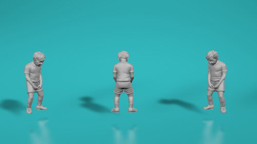 NEW! EMP3D 99204844-72 Dzieci - chłopiec siusiający (1 Figurka)