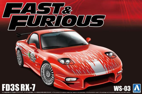 Aoshima 06796 Fast & Furious - Mazda RX-7 FD3S