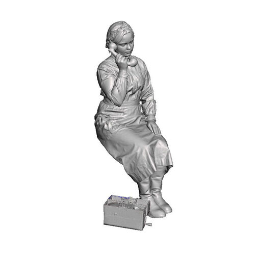 NEW! 3d Scale Model Universe 35F061 Finnish WWII Auxiliary Female Volunteer (Lotta) in Signal Service (1 Figure)