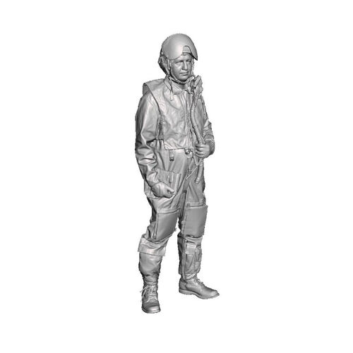NEW! 3d Scale Model Universe 72F062 Finnish MiG-21F Pilot During The Cold War No.1 (1 Figure)