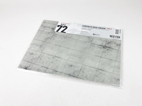 Red Fox Studio DB-72010 Concrete Base Square Type 2 (300 x 230 mm / Universal)