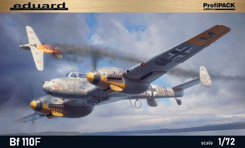 Eduard 7084 Messerschmitt Bf-110 F (ProfiPACK Edition)