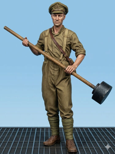 Resicast 357028 British Artillery Man No.4 in Summer Dress 1916 (1 Figure)