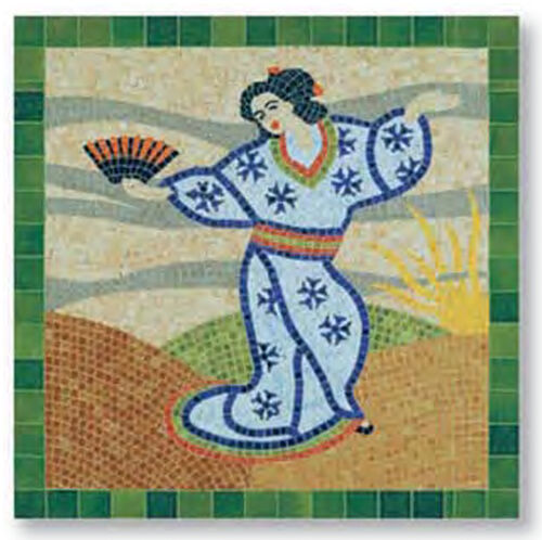 NEW! Aedes Ars 55020 Dibujo Japonesa Mosaic (300 x 300 mm)