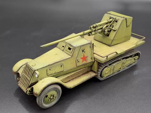 NEW! KM Model 72014 Soviert AT Gun ZiS-42