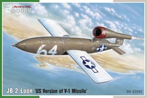 NEW! Special Hobby 32092 JB-2 Loon US Version of V-1 Missile