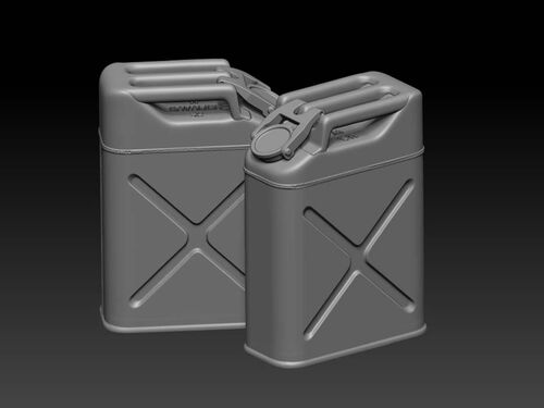 NEW! Legend LF3D16014 US WWII Water Can set (6 pcs / 3D-Printed)