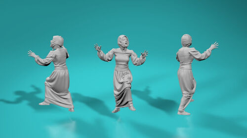 NEW! EMP3D 99209032-25 Kobieta / Niewiasta - Poza nr 3 (1 Figurka)