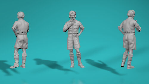 NEW! EMP3D 99209057-25 Żołnierz hinduski - Poza nr 5 (1 Figurka)
