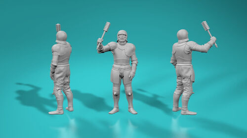 NEW! EMP3D 99209026-25 Rycerz - Poza nr 2 (1 Figurka)
