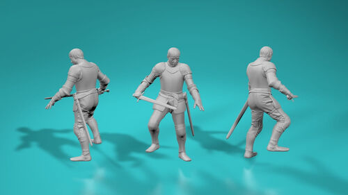 NEW! EMP3D 99209027-25 Rycerz - Poza nr 3 (1 Figurka)