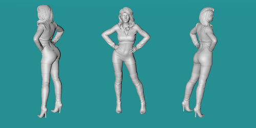 NEW! EMP3D 99204611-25 Cywile - Dziewczyna kierowcy (1 Figurka)
