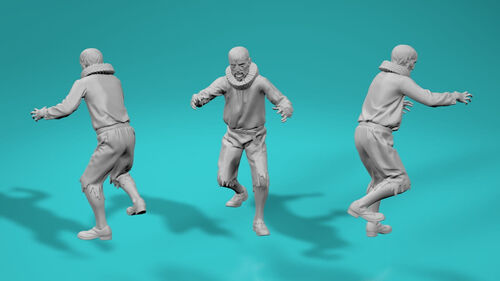 EMP3D 99204647-25 Pogrom Wampirów - Wampir - wersja 2 (1 Figurka)