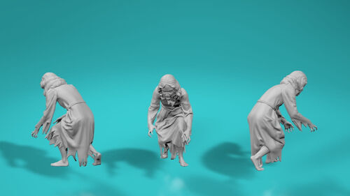 NEW! EMP3D 99204650-25 Pogrom Wampirów - Wampir - wersja 5 (1 Figurka)