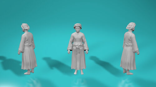 NEW! EMP3D 99204677-25 Arabowie - Młody chłopak idący (1 Figurka)