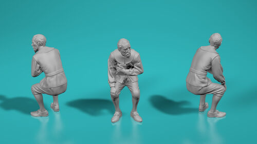 NEW! EMP3D 99204748-25 Lekcja anatomii doktora Tulpa - Obserwator numer 2 (1 Figurka)