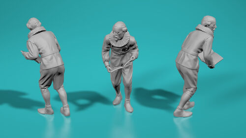 NEW! EMP3D 99204752-25 Lekcja anatomii doktora Tulpa - Obserwator numer 6 (1 Figurka)
