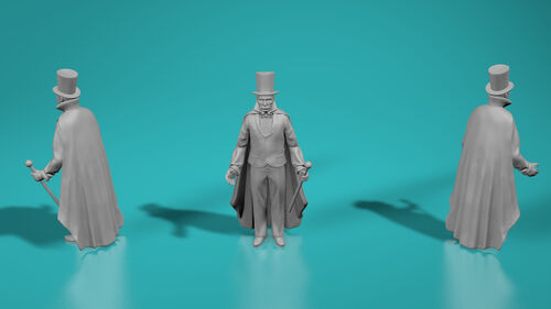 NEW! EMP3D 99204773-48 Cyrk - Iluzjonista / Magik / Prestidigitator (1 Figurka)