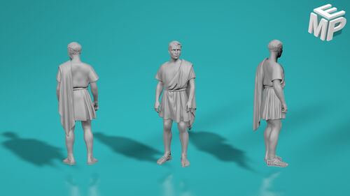 NEW! EMP3D 99204791-25 Starożytny Rzym - Stojący Plebejusz (1 Figurka)