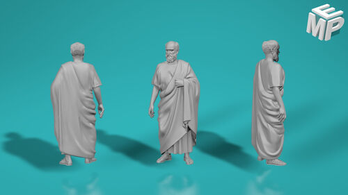 EMP3D 99204796-35 Starożytny Rzym - Stojący Senator (1 Figurka)