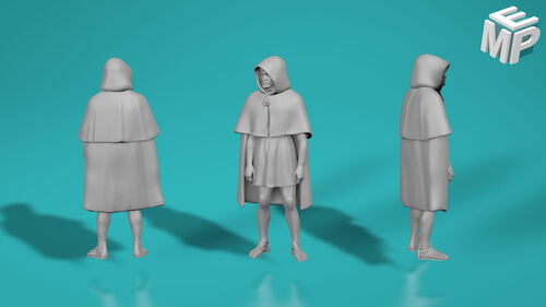 EMP3D 99204794-35 Starożytny Rzym - Zakapturzony niewolnik (1 Figurka)