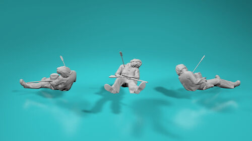 EMP3D 99209017-25 Kowboj - Poza nr 5 (1 Figurka)