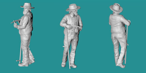 EMP3D 99204605-72 Cywile - Farmer (1 Figurka)