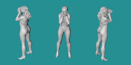 EMP3D 99204609-35 Cywile - Fotograf (kobieta) 1 Figurka