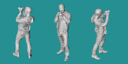 EMP3D 99204608-48 Cywile - Fotograf (mężczyzna) 1 Figurka