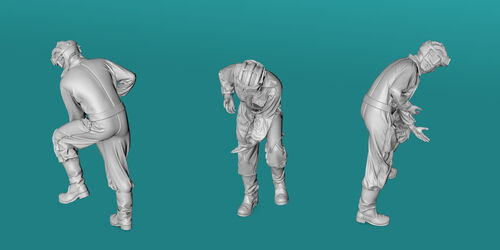 NEW! EMP3D 99203106-72 Rosyjski czołgista - podający amunicję (1 Figurka)