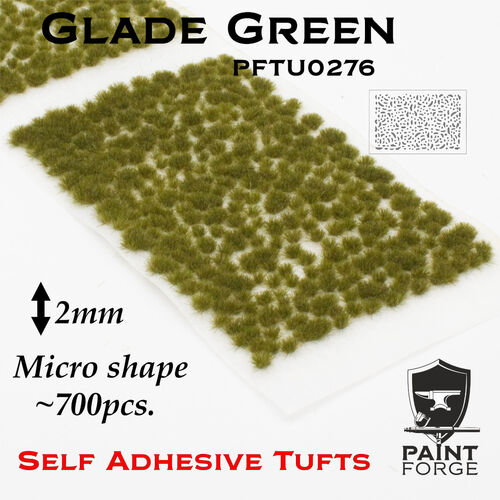 NEW! Paint Forge PFTU0276 Micro Glade Green 2 mm