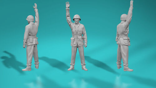 EMP3D 99201156-25 Amerykański artylerzysta 2WŚ - Wersja 1 (1 Figurka)