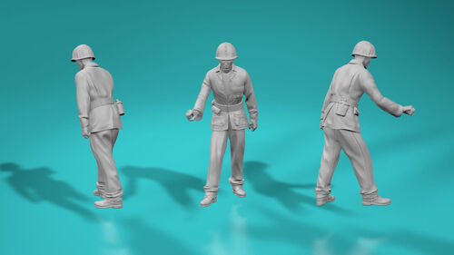 EMP3D 99201157-25 Amerykański artylerzysta 2WŚ - Wersja 2 (1 Figurka)