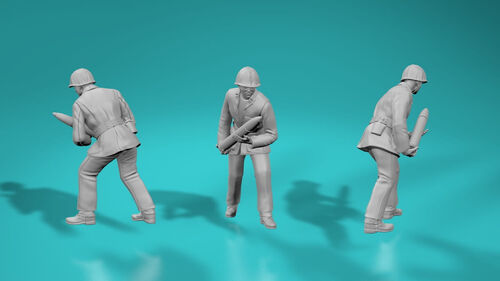 EMP3D 99201159-25 Amerykański artylerzysta 2WŚ - Wersja 4 (1 Figurka)