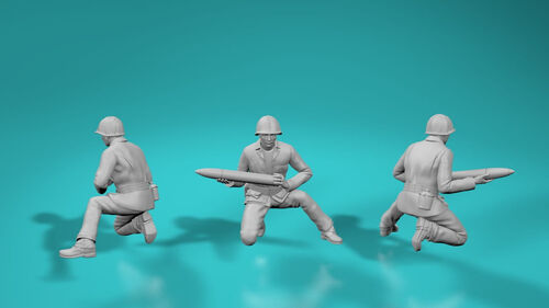 EMP3D 99201160-25 Amerykański artylerzysta 2WŚ - Wersja 5 (1 Figurka)