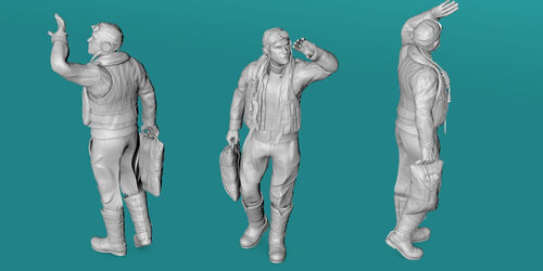 NEW! EMP3D 99202101-35 Brytyjski pilot - Bitwa o Anglię (1 Figurka)
