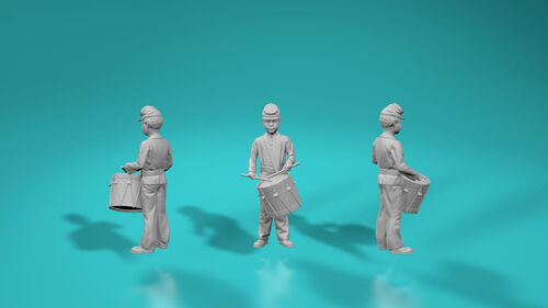 NEW! EMP3D 99201175-25 Amerykańska wojna domowa - impreza - Mały Dobosz (1 Figurka)