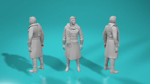 EMP3D 99202125-25 Pilot brytyjski z 1WŚ (1 Figurka)