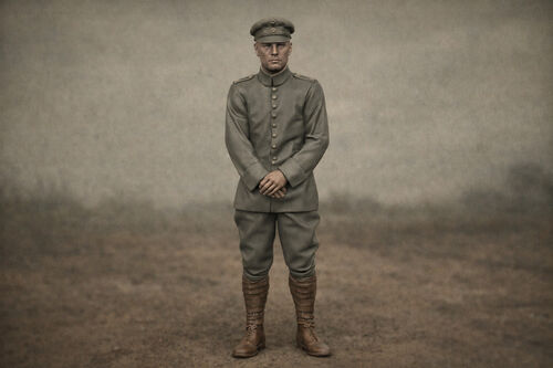 NEW! EMP3D 99200264-35 Czerwony Baron pamiątkowe zdjęcie - Pilot - Poza nr 2 (1 Figurka)