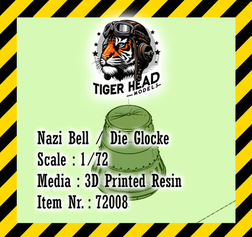 TigerHead Decals R72008 Nazi Bell - Die Glocke (3D Printed)