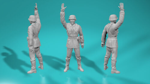 EMP3D 99200224-25 Obsługa możdzierza 120mm (Granatwerfer 42) - wersja 01 (1 Figurka)