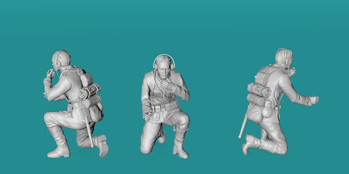 EMP3D 99200137-48 Niemiecki żołnierz - wydający rozkazy (1 Figurka)