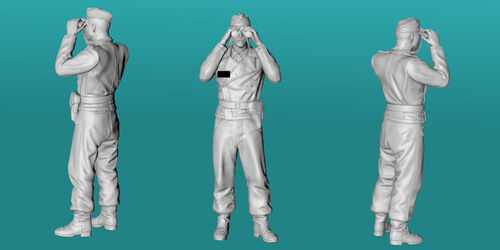 EMP3D 99200146-48 Niemiecki czołgista 2WŚ - wersja 6 (1 Figurka)